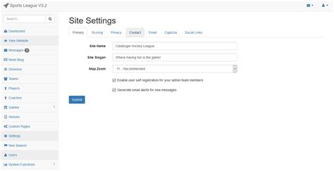 Sports League Manager Php Script By Powerphpscripts Codester