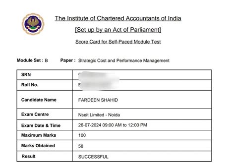 fardeen shahid on linkedin icai spom exams onemorestepahead