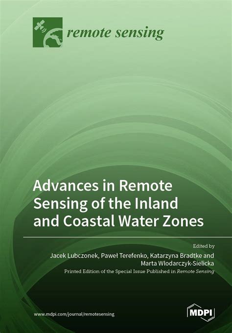 Advances In Remote Sensing Of The Inland And Coastal Water Zones Mdpi Books
