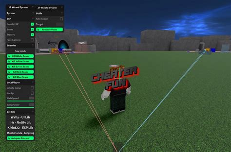 Wizard Tycoon Script Auto Farm Esp Noclip And More Kintiltik Ac