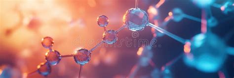 Visual Representation Of Molecules And Chemical Structures In An