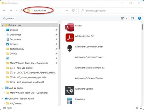 How To Use The Shell Command In Windows 11 To Access The Appsfolder Techrepublic