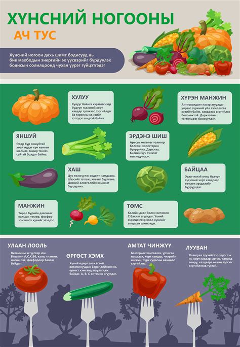 Хүнсний ногоон дахь шимт бодисууд News Mn