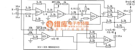 Srs Effect Processor Circuit Audio Circuit Circuit Diagram