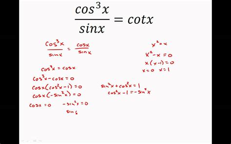 Solving Trig Equations Youtube