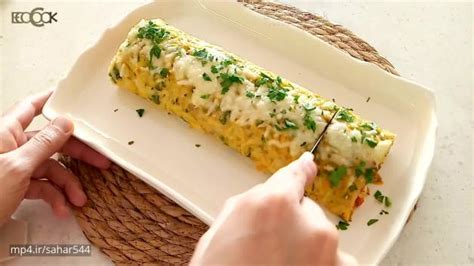 آموزش رولت سیب زمینی شکم پر نمایش