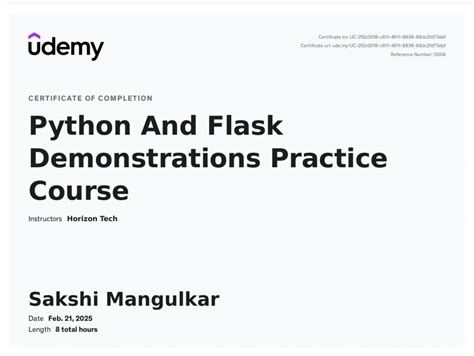 Python Flask Webdevelopment Continuouslearning Sakshi Mangulkar