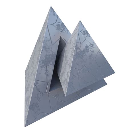 Tetrahedron Abstract Shape 3d Illustration 8878152 Png