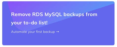 Allow A Remote Ip To Connect To Your Amazon Rds Mysql Instance By Islam Essam Simplebackups