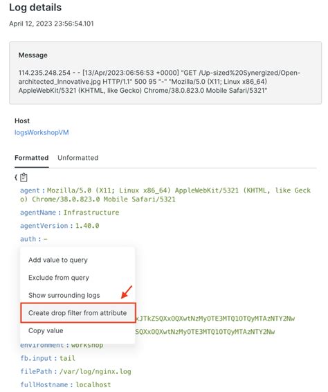Log Patterns And Drop Filters New Relic