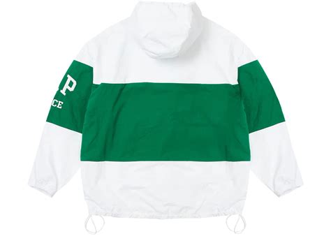 Palace X Gap Windbreaker White Green Mens Ss24 Us