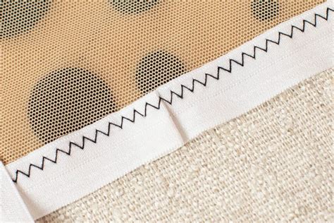 How To Sew Fold Over Elastic Binding