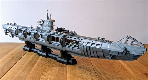 Lego Moc U Boat Type Viic By Arq Rebrickable Build With Lego