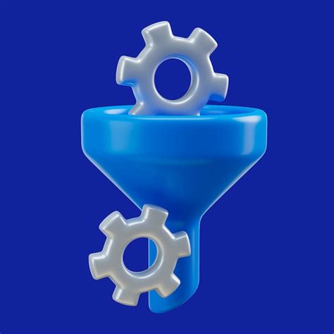 Premium Psd 3d Rendering Of Settings Ui Icon