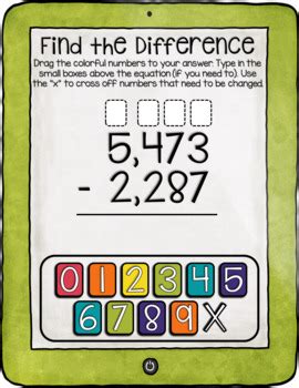 Digital Addition And Subtraction Practice By TLTussing TpT