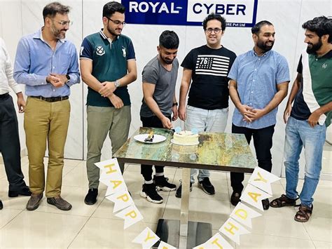 Royal Cyber Asia On Linkedin Royalcyber Birthdaycelebration Officebirthdays