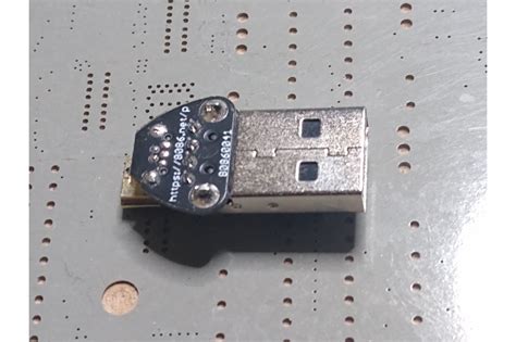 8086 Consultancy Pico Dongle Lite Micro Usb To Usb A Adapter For Raspberry Pi Pico