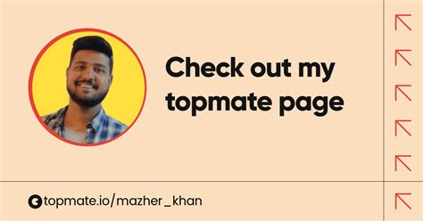 Mazher Khan Iit Book A Call On Topmate