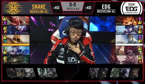 西部頭名之戰，蛇隊2比1戰勝edg，沒有廠長的edg恐淪落lpl中游 每日頭條