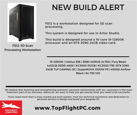 Top Flight Computers On Linkedin We Have A New Bespoke Workstation Build Fs12 Shout Out To