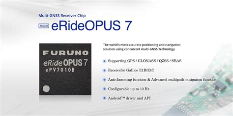 Gpsgnss Receiver Chips And Modules Furuno