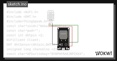 Thingspeak Wokwi Esp32 Stm32 Arduino Simulator