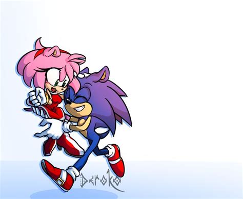 Sonic Youre Just In Time By Deroko Amy The Hedgehog Sonic Heroes Sonic Art