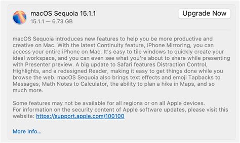 MacOS Sequoia With Security Fixes Available Now