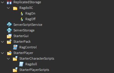 Help With F To Ragdoll Scripting Support Developer Forum Roblox