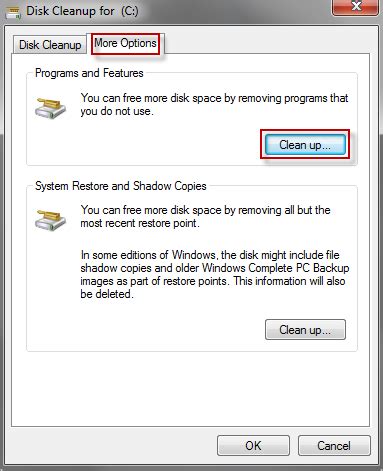 How To Free Up Disk Space In Windows