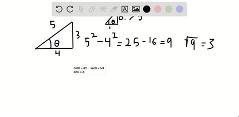 SOLVED Evaluating Trigonometric Functions In Exercises Find The Exact Values Of The Six