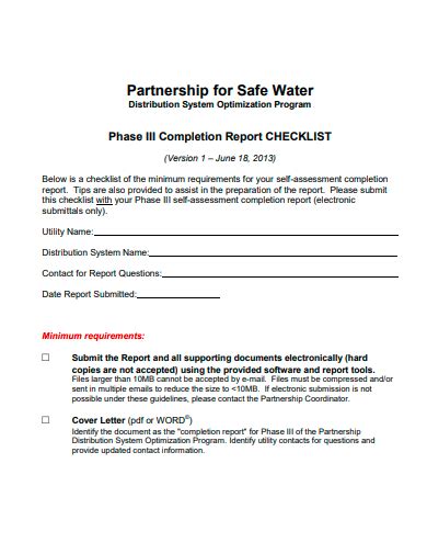 Free 26 Distribution Checklist Samples In Pdf Ms Word