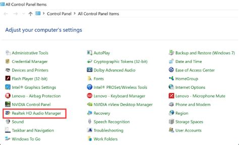 How To Open Realtek Audio Manager Windows Ways