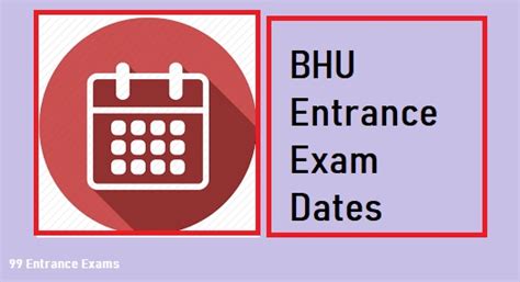 Bhu Uet Important Dates And Exam Centres 2021 99entranceexam