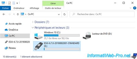 Create A Bootable USB Key To Install VMware ESXi And VMware Tutorials InformatiWeb Pro