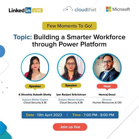 Cloudthat On Linkedin Linkedinlive Powerplatform Lowcode Nocode Businessapplications