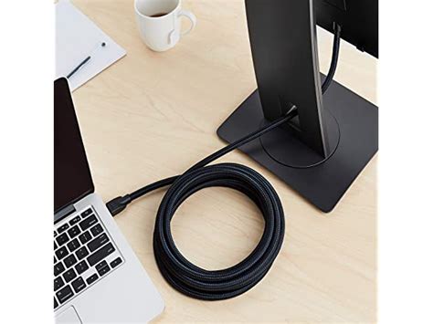 FT AmazonBasics Nylon Braided High Speed HDMI Cable Gbps K Hz