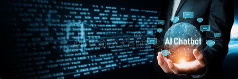 Human Interact With Ai Artificial Intelligence Virtual Assistant