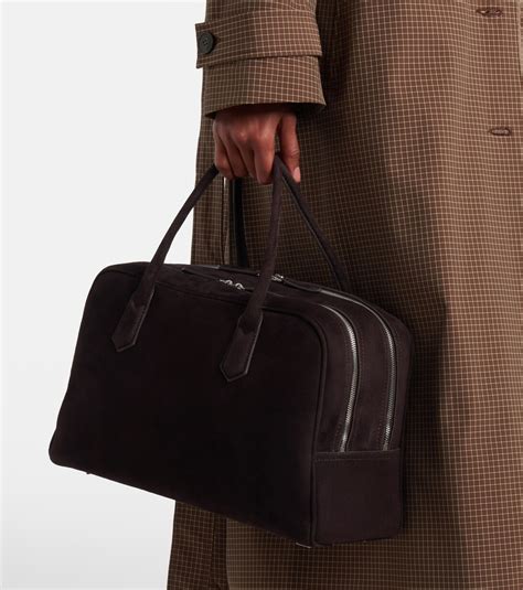 Talbot Large Suede Tote Bag In Brown A Emery Mytheresa