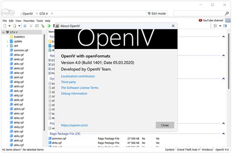 OpenIV V Build Offline Download For GTA GTA Com Ua