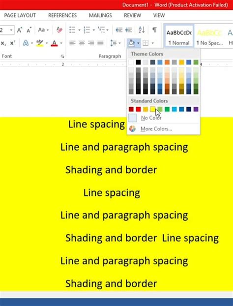 Apply Shading Effects In Selected Text In Ms Word 😱। Shorts Ytshorts Msword Shortsfeed Youtube