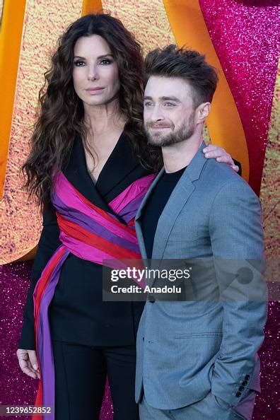 Sandra Bullock And Daniel Radcliffe Attend âthe Lost Cityâ Uk