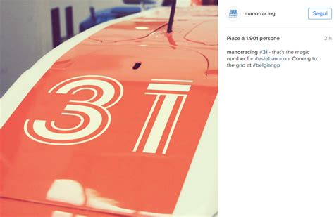 Manor Esteban Ocon Avrà Il Numero 31