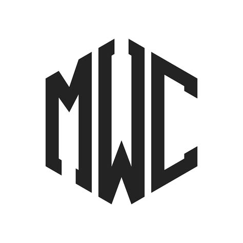 Premium Vector Mwc Logo Design Initial Letter Mwc Monogram Logo Using