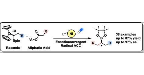 Enantioselective Decarboxylative C Sp3 C Sp3 Cross Coupling Of Aliphatic Redox Active Esters