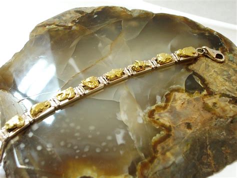 ювелирные изделия с самородками золота, сувениры с самородками золота ...