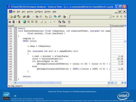 PPT Using The VTune Analyzer On Multithreaded Applications PowerPoint
