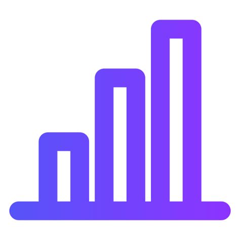 Statistic Generic Gradient Icon
