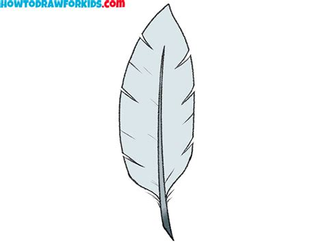Draw The Tail As A Single Point Or With Downward Feathers