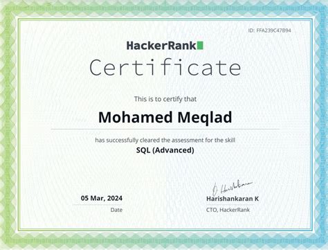 Sql Certified Dataskills Mohamed Meqlad Cdmp©